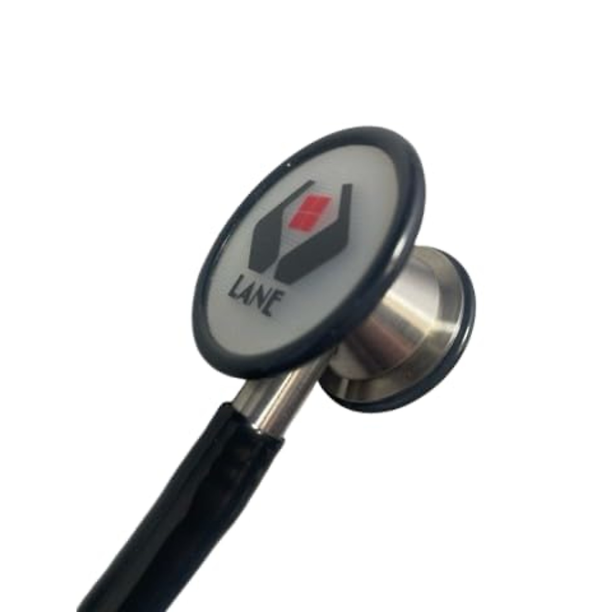 Lanescope Convertible Cardiology Stethoscope by Lane Instrument, Multiple Colors Available (Black)