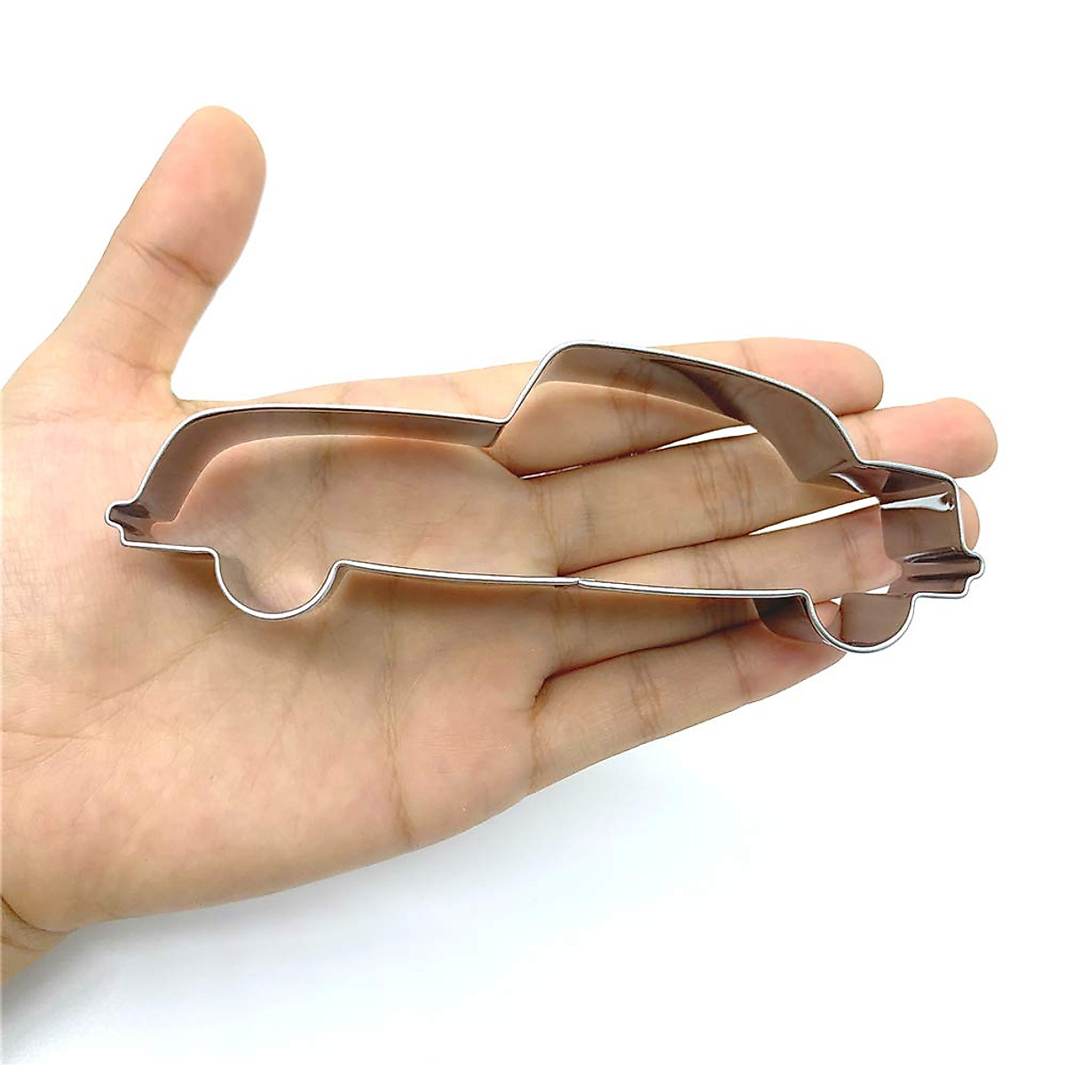 LILIAO Beat-up Car Cookie Cutter - 4.7 x 1.6 inches - Stainless Steel