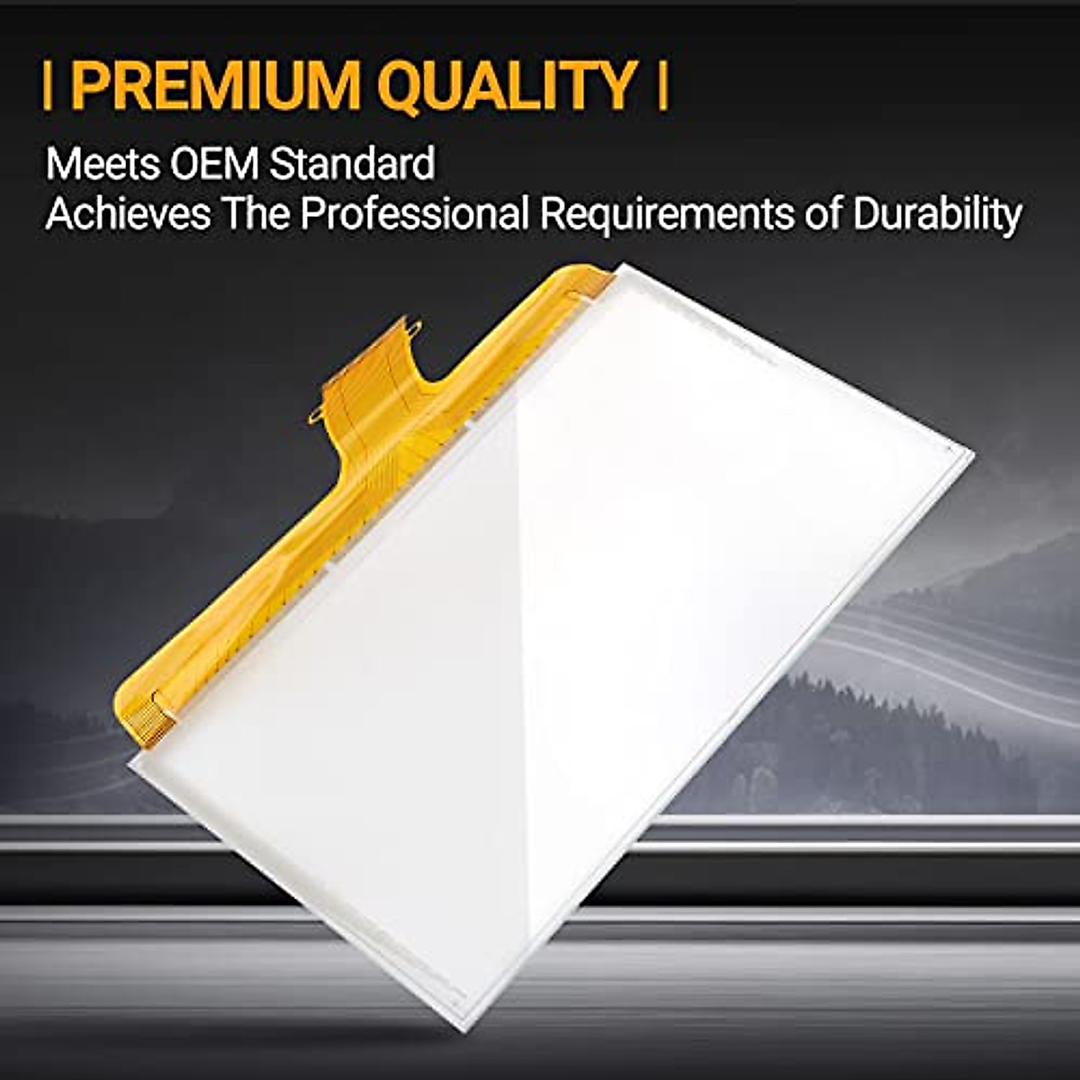 Tutor Auto New 8' 55 Pin Touch Screen Digitizer Replacement for MYLINK Raido Navigation Compatible with 2015-2018 Chevrolet Silverado Suburban Tahoe & GMC Yukon Sierra Replace DJ080PA-01A