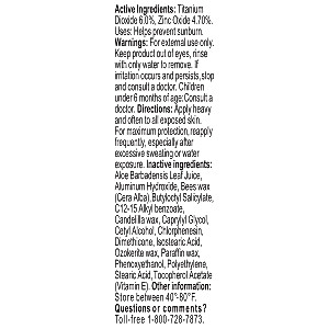 SolRX MINERAL SPF 50 Sunscreen Stick for Face - Zinc Oxide Sunsceen Stick, Clear, Non-Greasy