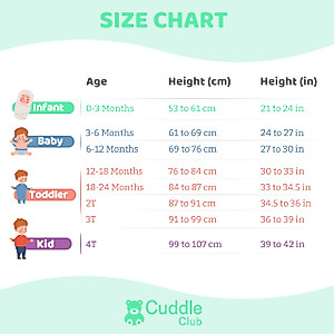 Cuddle Club Baby and Toddler One-Piece Swimsuit | UPF 50+ All-Day UV Protection Infant Sunsuit