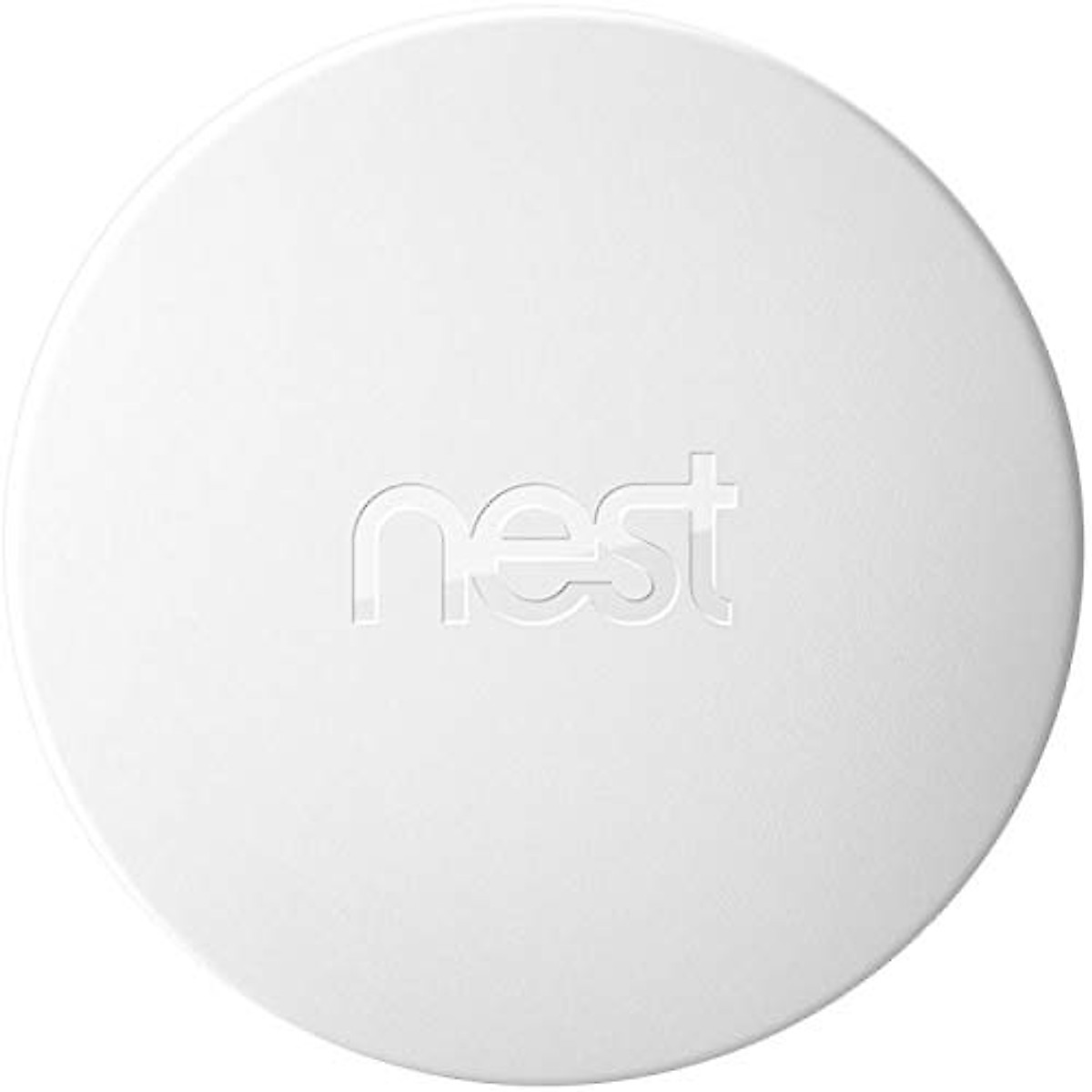 Google Nest Learning Smart Thermostat - 3rd Generation - Stainless Steel T3007ES Bundle with Google Nest Temperature Sensor T5000SF + elago Wall Plate Upgraded Wall Mount Cover - Matte White