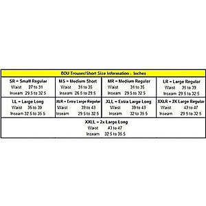 LAPG BDU Pants for Men, 6 Pocket Design BDU Tactical Cargo Pants, Lightweight Cotton Rip-Stop Fabric Pants, Charcoal, Medium/Regular