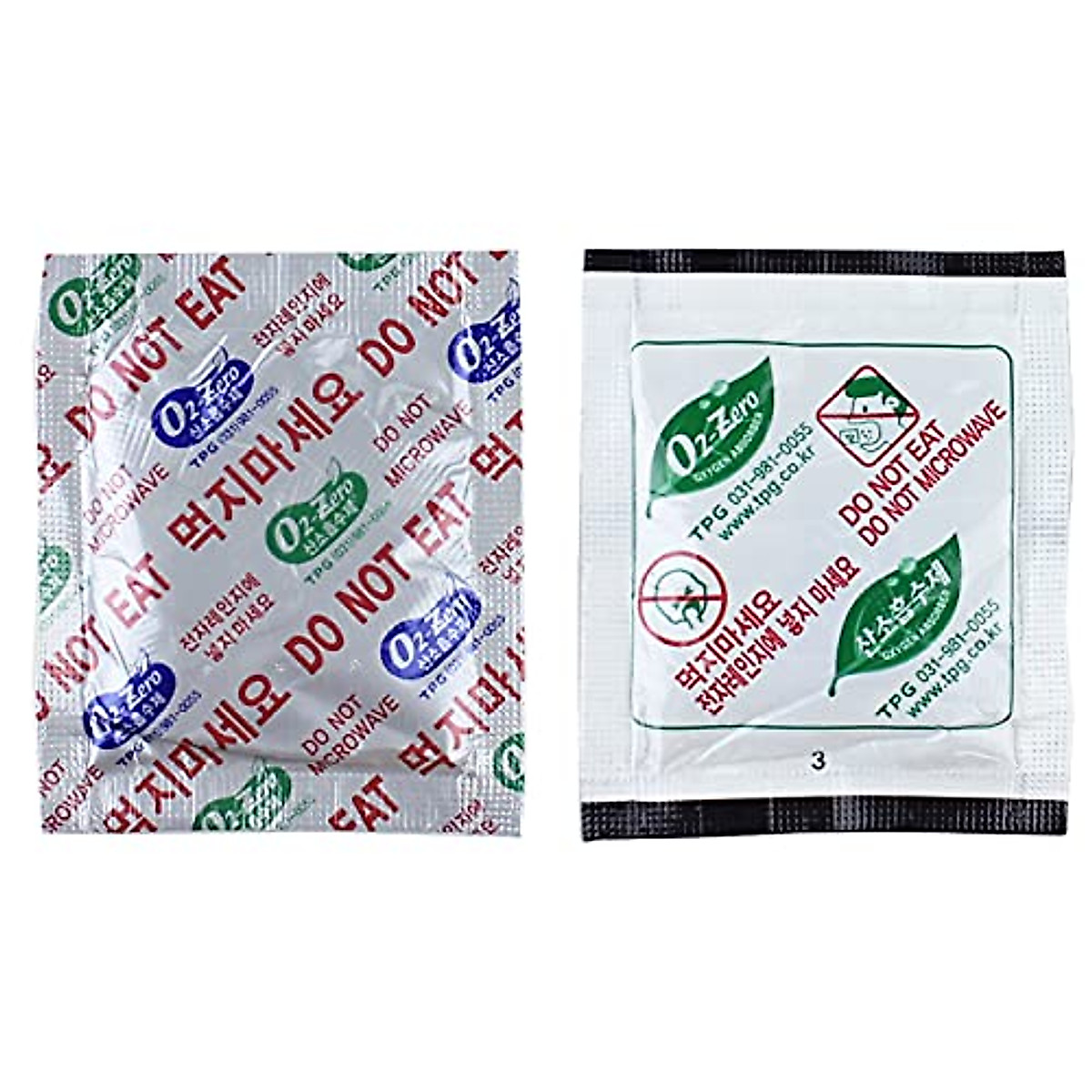 OXYGONE 400 CC [100 Packets] Premium Oxygen Absorbers for Food Storage, Oxygen Absorbers (2 Bag of 50 Packets) - ISO 9001 Certified Facility Manufactured