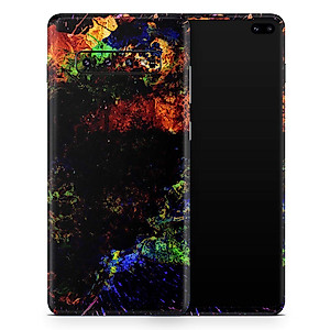 DesignSkinz Liquid Abstract Paint Remix V53 Protective Vinyl Decal Wrap Skin Cover Compatible with The Samsung Galaxy S20 (Screen Trim & Back Glass Skin)