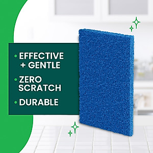 Scotch-Brite Non-Scratch Scour Pads, Scouring Pads for Kitchen and Dish Cleaning, 3 Pads