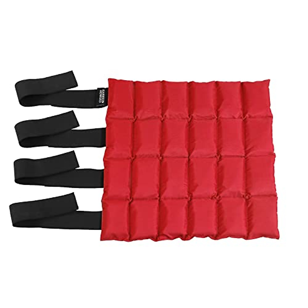 Harrison Howard Ice Boot for Horse Cool Gel Pack Leg Wrap for Treating Full Leg, Knee, Hock Injuries Reusable Ice Cooling Therapy, Universal Size-Red