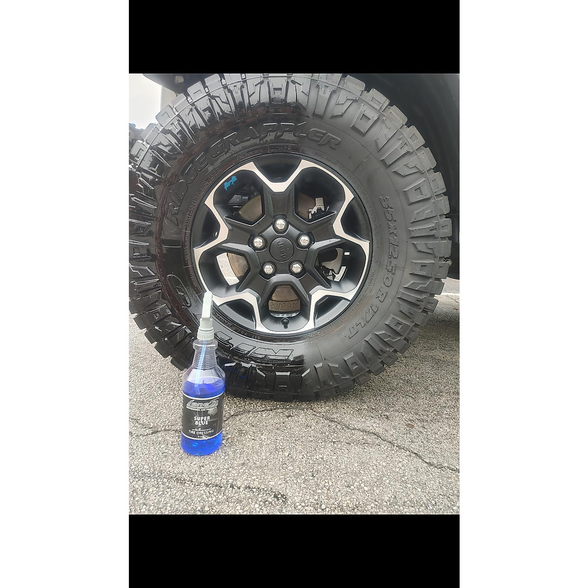 Lane’s Car Tire Shine Spray (32oz) for Long Lasting Extra Glossy Shine. An Easy to Use Protection from Cracks, Dullness & UV for Your Vehicle Tires