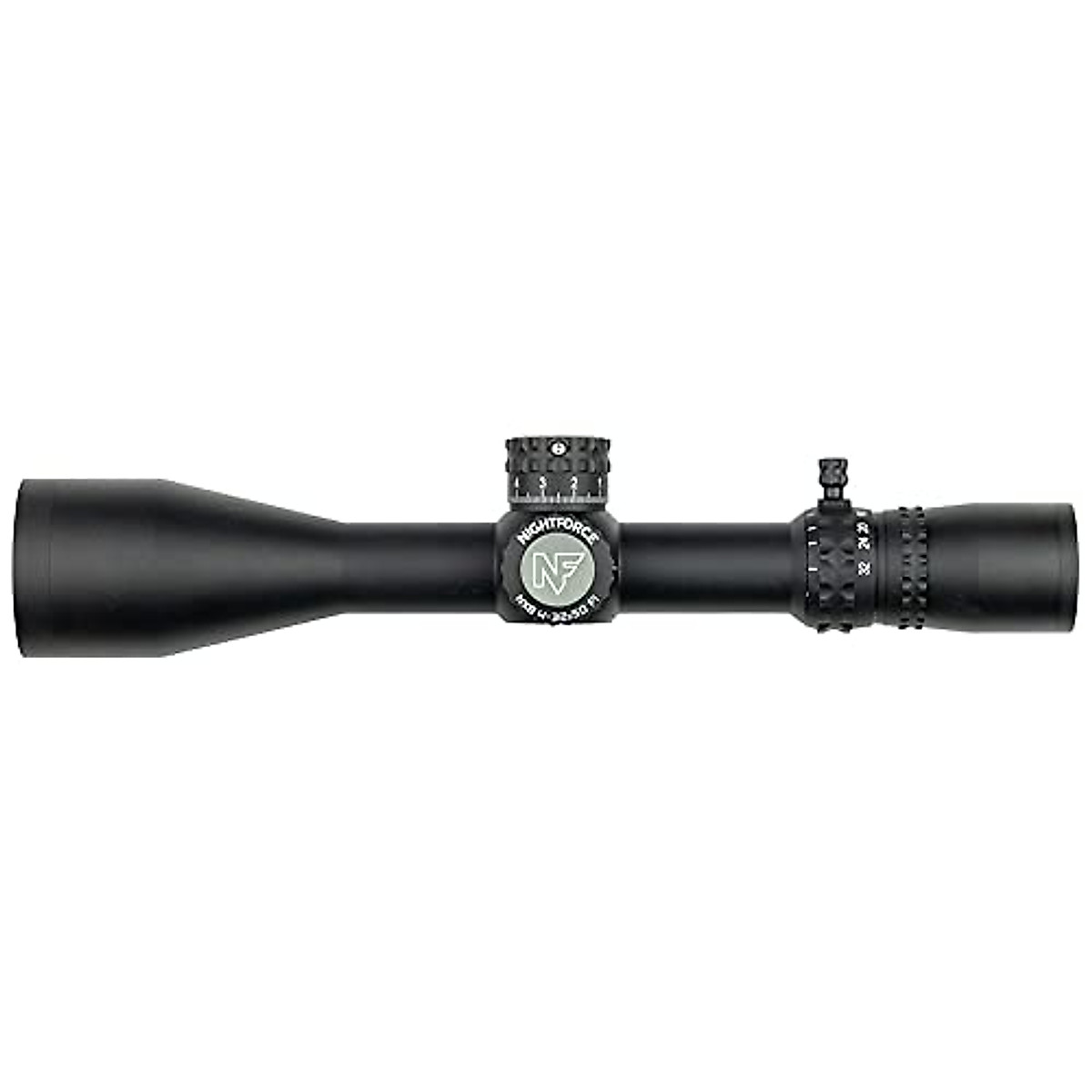 NIGHTFORCE NX8 4-32x50mm F1 30mm Tube Illuminated ZeroSet Parallax Adjustable First Focal Plane Hunting Gun Scope, Horus TREMOR3 - Illuminated (C633)