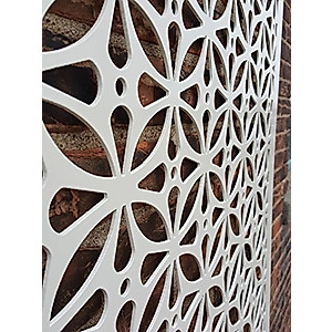 HiddenFlower1US - Privacy Screen Metal Garden Fence Decor Art