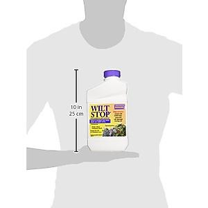 Bonide Wilt Stop, 32 oz Concentrated Anti-Transpirant Plant Protector, Long Lasting Effects, Extend the Life of Plants