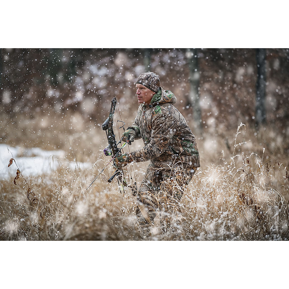 ArcticShield Heat Echo Sherpa Jacket, Realtree Edge, Medium