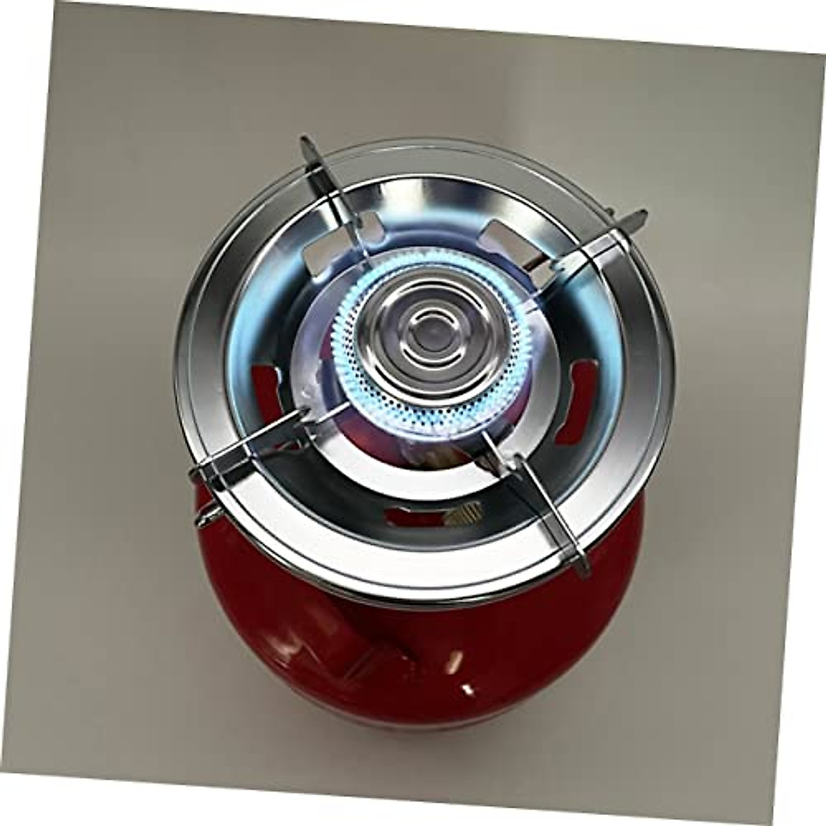 INOOMP Liquefied Gas Burner Single Burner Propane Stove Camping Stove Burner Camp Stove Mini Wood Portable Gas Stove Small Gas Stove Portable Travel Butane Stove Middle East Zinc Alloy