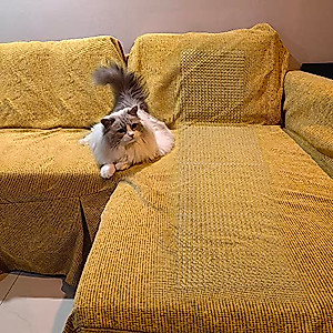 YITESHI 10 Packs Scat Mat for Cats, 13X16 inches Pet Deterrent Spikes, Indoor Outdoor Humane Cat Repellent Fence