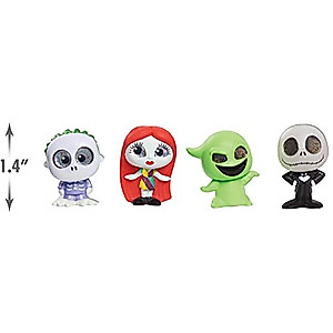 Disney Doorables Tim Burton’s The Nightmare Before Christmas Collection Peek, 8 Exclusive Mini Figures, Officially Licensed Kids Toys for Ages 5 Up