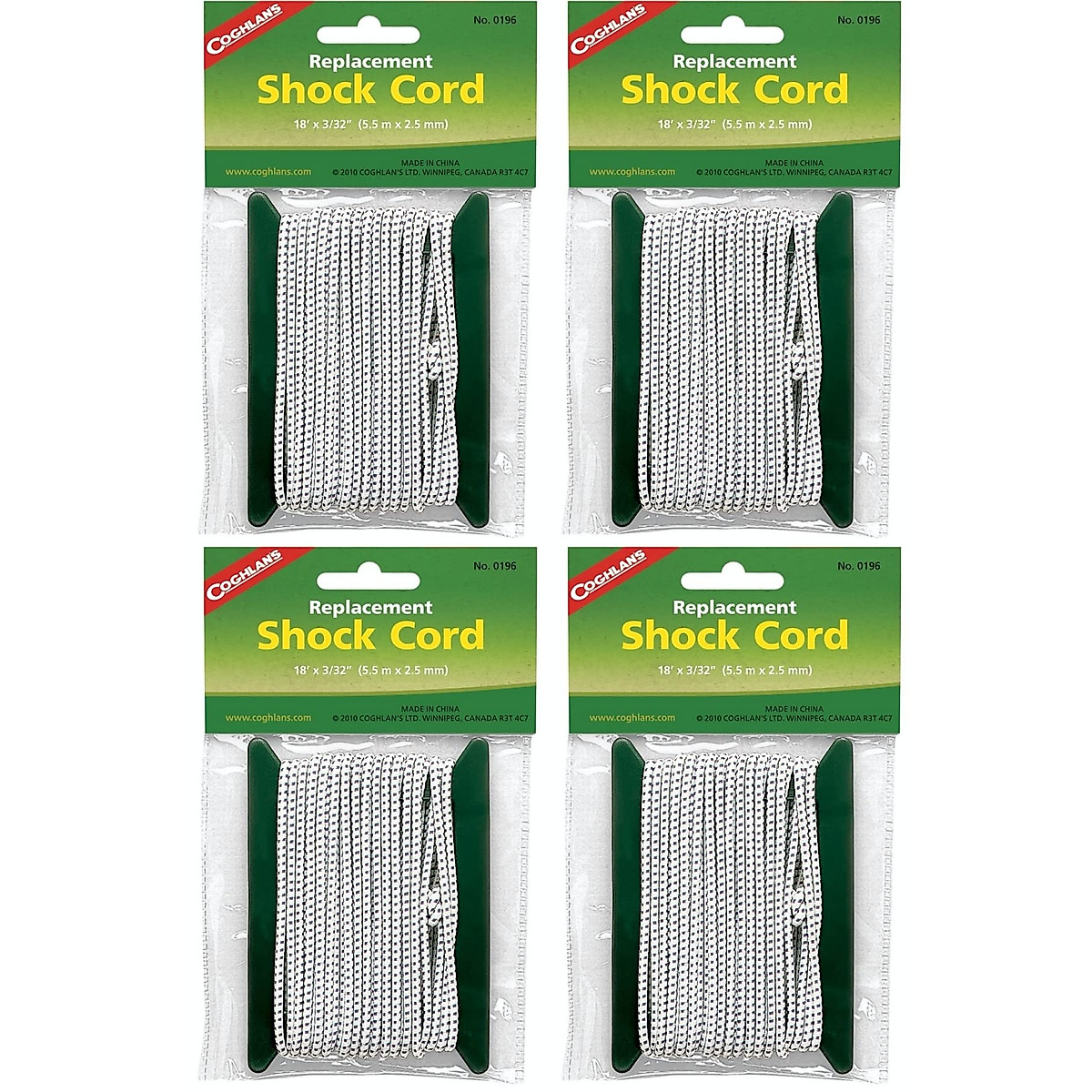 Coghlan's Replacement Shock Cord 18 Ft. X 3/32 in.