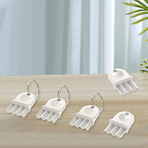 Engorgio Paper Towel Dispenser Key Universal Toilet Paper Dispenser Key Compatible for Paper Towel and Toilet Paper Dispensers Replacement Hard Plastic Waffle Toilet Paper Dispenser Key (5 pcs)