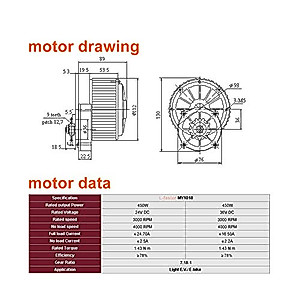 L-faster 450W Newest Electric Bike Left Drive Conversion Kit Can Fit Most of Common Bicycle Use Spoke Sprocket Chain Drive for City Bike(36V Twist Kit)