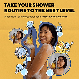 GOSHI Super Vitamin Body Wash 16 oz - pH-Balanced Moisturizing Body Wash for Men and Women - For All Skin Types