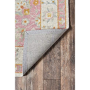 Momeni Anatolia Area Rug, 6'6" X 9', Pink