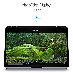 ASUS VivoBook Flip Thin and Light Laptop, 15.6” Full HD Touchscreen, Intel Core i7-8550U Processor, 8GB RAM, 1TB HDD, Windows 10, Stylus, Fingerprint, TP510UA-DH71T