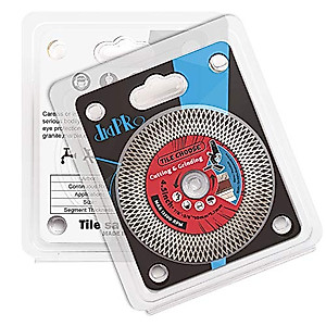 Diapro 2 Pack-4.5" Tile Blade Diamond Porcelain Blade for Cutting and Grinding Porcelain Tile Granite Marble (4.5", 2)