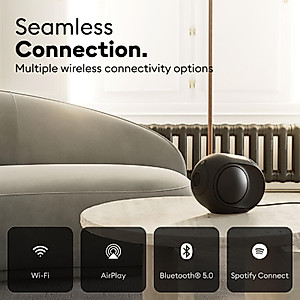 Devialet Phantom II - 98 dB - Compact Wireless Speaker - Matte Black