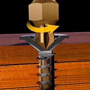 Speed Out Titanium Damaged Screw Extractor Kit, 4 Piece Set