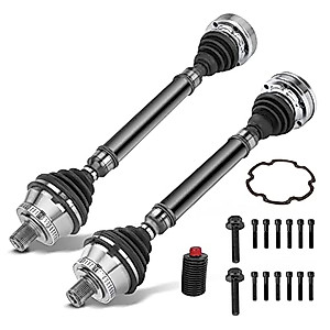 A-Premium CV Axle Shaft Assembly Compatible with Audi A4 2000 2001 2002, Manual Transmission, Front Left and Right