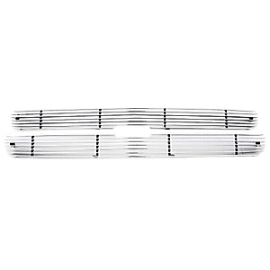 2000-2006 Suburban, Tahoe, 99-02 Silverado Billet Grille, Polished, 2 Pc, Insert - PN #20075