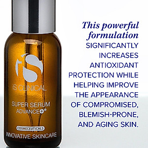 iS CLINICAL Super Serum Advance+, Anti-Aging Vitamin C Face Serum, reduces scaring and fine stretch marks, 1 Fl Oz