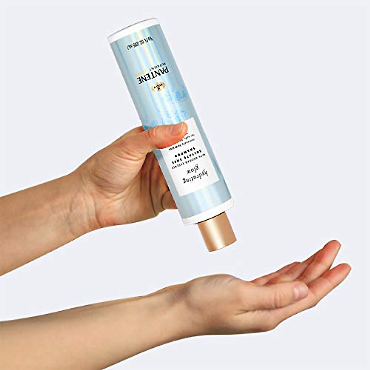 Pantene Hydrating Glow with Baobab Essence Shampoo, Sulfate & Silicone-Free, 9.6 Fl Oz, 2.598 Fl Oz