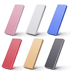 External Hard Drive 2TB Type C USB3.1 for PC, Mac, Desktop Computer Wii U, Xbox (2to, Red)