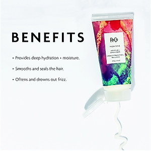 R+Co High Dive Moisture and Shine Crème | Deep Hydration + Softens + Eliminates Frizz | Vegan + Cruelty-Free | 5 Oz