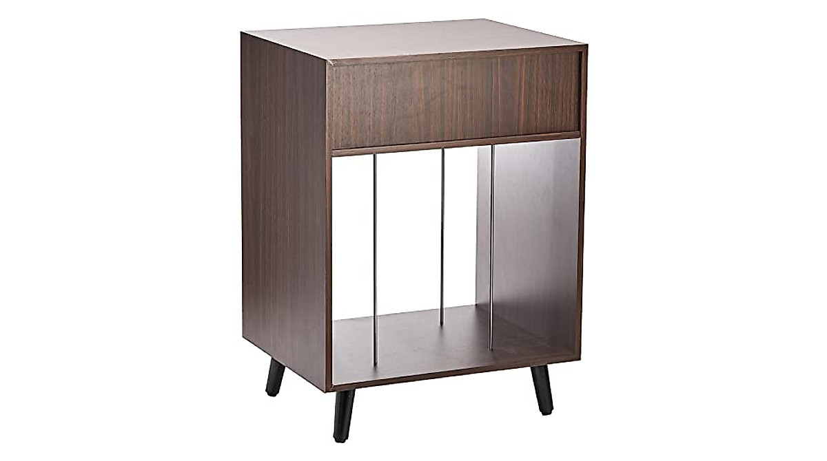 Victrola Vinyl Metal Entertainment Stand - Stylish Storage