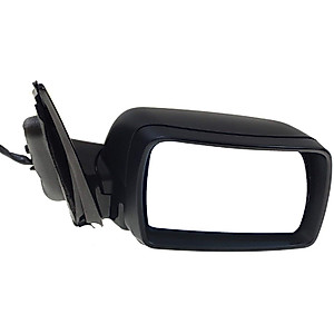 Kool Vue Driver & Passenger Side Power Heated Mirrors for BMW X5 2000-2006 Manual Fold Without Memory & Puddle Lamp Paintable 4-Door