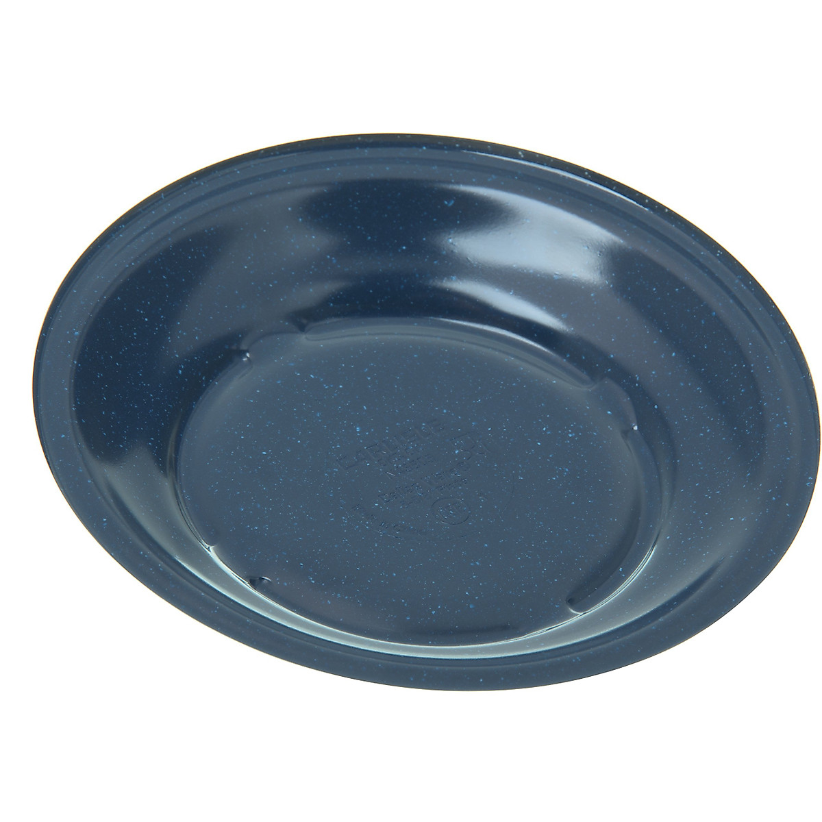Carlisle FoodService Products Dallas Ware Reusable Plastic Plate Appetizer Plate with Rim for Buffets, Home, and Restaurants, Melamine, 5.5 Inches, Blue, (Pack of 48)