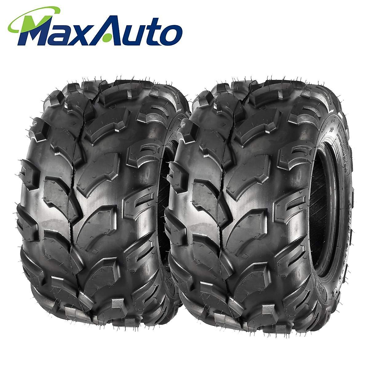 MaxAuto 2PCS Sport ATV Tires 18x9.5-8 18x9.50x8 Lawn Mower Off-Road ATV UTV Tire 4PR Turf Tires Mud Sand Trial Tires P311
