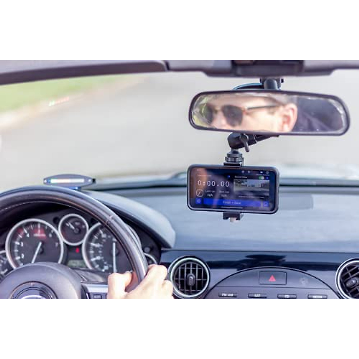 APEX Pro Motorsport Phone Mount: Track Days, Drag Racing, Autocross, Drifting, Off Roading, Rally, Rallycross, and More!