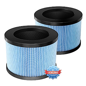 POMORON OFFICIAL MJ012H Replacement Filter, 4-Stage Filtration, High Efficiency HEPA Filter, Activated Carbon, Multi-Layer Filter, FOR MODEL MJ012H Air Purifier, MJ012H-RF(2 Pack)
