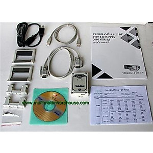 Tekpower TP3711A Programmable DC Electronic Load, 300 Watts with Part To Mount to a Rack