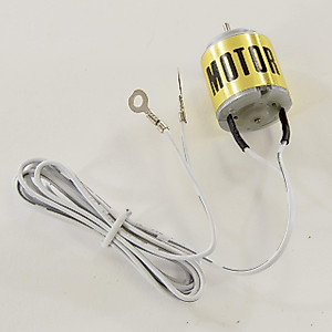 RSR Electronics Inc Solar Motor Kit - Includes 1V / 400mA Solar Cell Module, 1V / 400mA DC Solar Motor, and Motor Clip