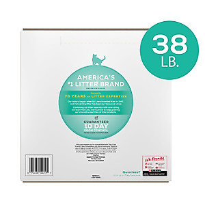 Purina Tidy Cats Clumping Cat Litter, Free & Clean Unscented Multi Cat Litter - 38 lb. Box