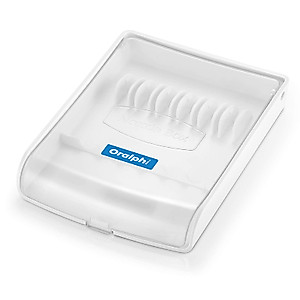 Storage Case for Waterpik Replacement Tips, No Tips Included White
