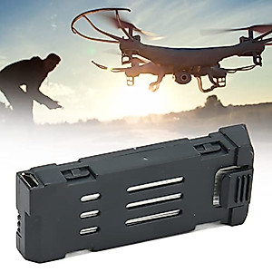 Fabater RC Drone Battery, Lipo RC Battery for E58 L800 JY019 S168 X Pro, Remote Control UAV Lithium Battery, RC Drone Backup Battery, UAV Replacement Battery Accessories (850mAh)