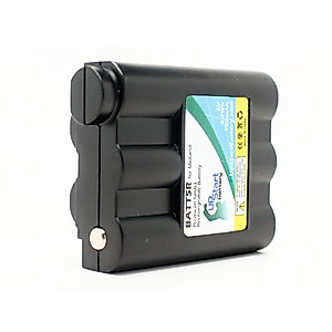 2 Pack - Replacement for Midland GXT710 Battery - Compatible with Midland BATT-5R Two-Way Radio Battery - Compatible with Midland AVP-7 AVP7 BATT5R GXT-300 GXT-325 GXT-400 GXT-444 GXT-450