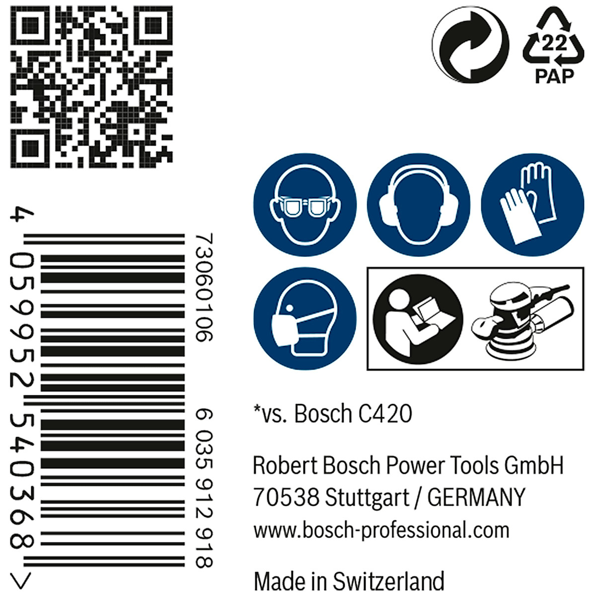 Bosch Professional 50x Expert M480 Sanding Net (Ø 150 mm, Grit 80, Accessories Random Orbital Sander)