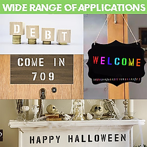 42pcs Traceable Interlocking Stencil Template Set, 3 Inch Reusable Letter Stencils, Alphabet Numbers and Symbols for Painting On Wood Bullet Journal Canvas Rock Sign Wall Art Fabric Chalkboard