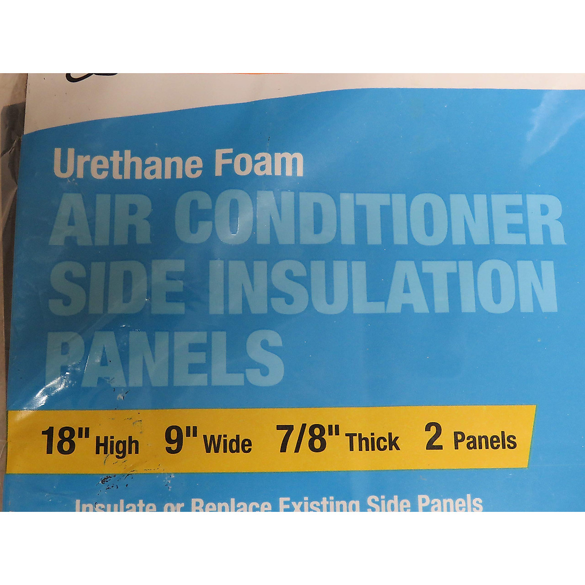 FOAM AR CON BLK 18" 2PK