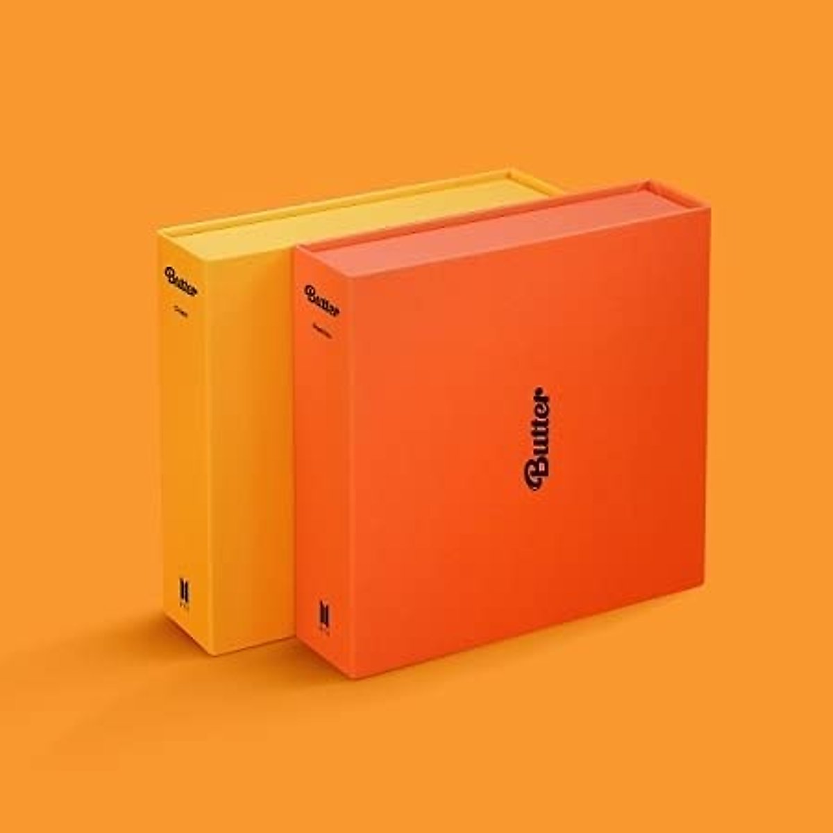 [WEVERSE PREORDER] BTS - Butter [Random ver.] CD+バージョン別フォトブック+フォトカード+ステッカー+Folded Poster [KPOP MARKET特典: 追加特典両面フォトカードセット] [韓国盤]